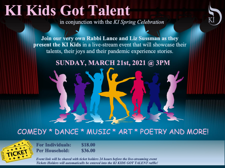 KI Kids Got Talent – Reform Congregation Keneseth Israel